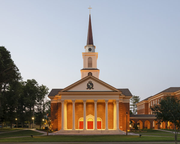 Regent University Chapel & Divinity School evening shot - Clancy ...