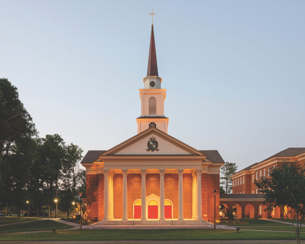 Regent University Chapel & Divinity School evening shot - Clancy ...