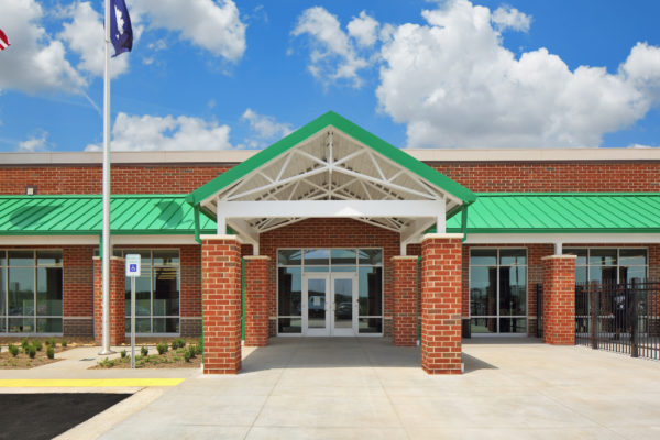 Dollar Tree Distribution Center front - Clancy & Theys Construction