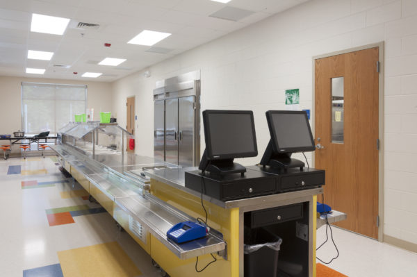 White Oak Elementary Lunch Line - Clancy & Theys Construction