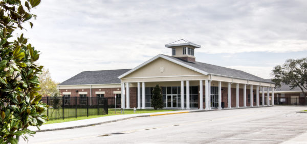 Thacker Avenue Elementary School front entrance - Clancy & Theys ...